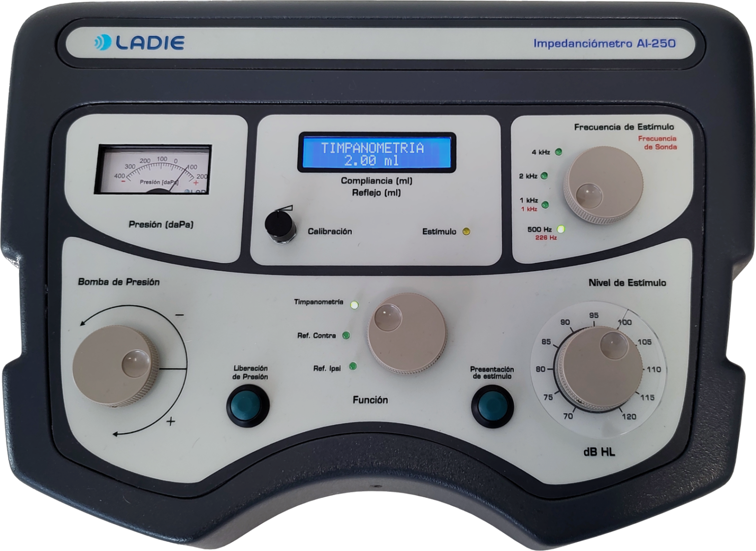 Audiómetro clínico de dos canales AD-161™️ | LADIE Audiología